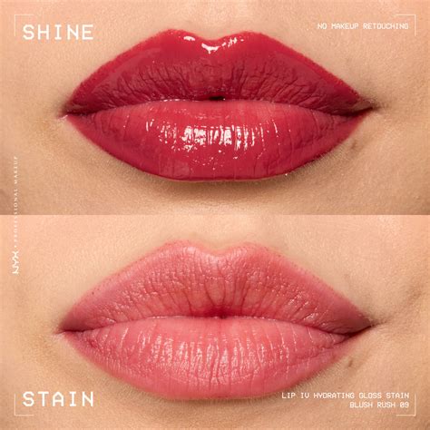 Lip Iv Hydrating Gloss Stain Nyx Professional Makeup