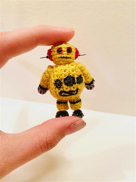 crochet your very own instructables robot 6 steps with pictures