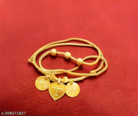 South Indian Thali Chain Tamil Mangalsutra Thali Indian Mangalsutra Necklace Gold Chain