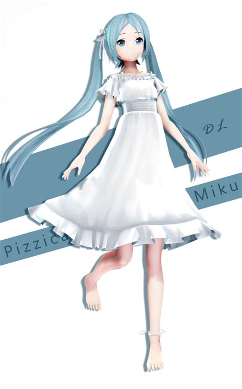 Mmd Download Yyb Pizzcato Miku By Himekomizuki Hatsune Miku Miku