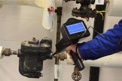 Ultrasonic Steam Trap Testing Find Leaking Or Defective Steam Traps