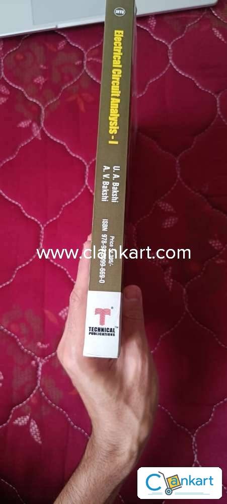 Buy Electrical Circuit Analysis I For Jntuk Book In Excellent Condition At