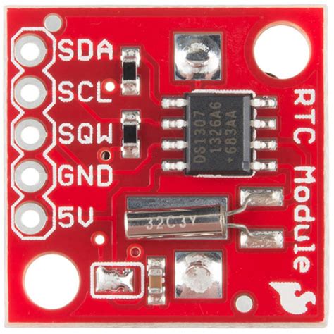 Real Time Clock Rtc Ds1307 Module Robotshop