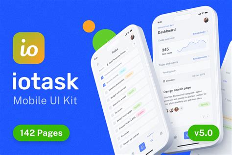 iotask mobile ui kit for saas apps an app template by whiteui store