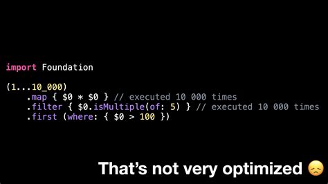 discover lazysequence — swift with vincent