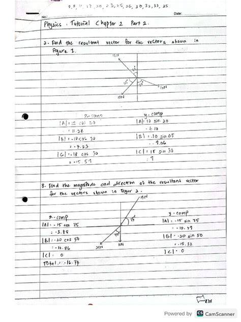 Tutorial Physics Chapter 2 Part2 Pdf