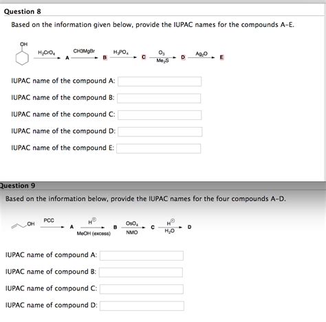 Solved Based On The Information Given Below Provide The
