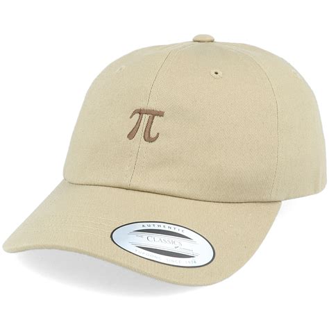 pi archimedes constant khaki dad cap iconic