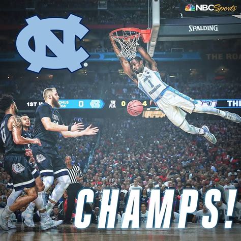 Carolina 2017 North Carolina Tar Heels Basketball Unc Basketball