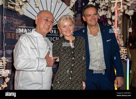 Nobu Matsuhisa Barbara Sturm Und Dominik G Reiner Bei Der Shibuya