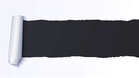 검은 배경에 텍스트 종이에 구멍을 위한 공간으로 현실적인 찢어진된 오픈 종이 고르지 못한 찢어진 가장자리와 종이의 찢어진된