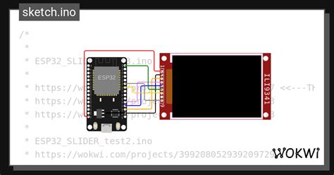 ESP SLIDER Test Ino Wokwi ESP STM Arduino Simulator
