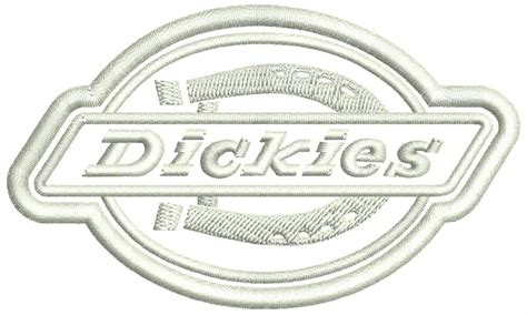 Dickies Embroidered Patch 10x6 Cm Patch