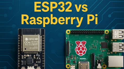 Raspberry Pi Vs Esp32 Choosing The Right Brain For Your Next Innovation