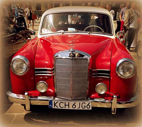 무료 이미지 수송 빨간 클래식 자동차 스포츠카 빈티지 자동차 의자 가마 권위 있는 메르세데스 벤츠 골동품 자동차 모델 자동차 육상 차량 자동차 제조