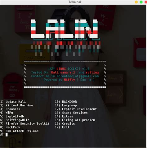 Lalin Hackpack And Kali Linux Tools