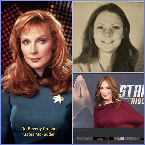 Gates Mcfadden Next Generation Star Trek Funny Star Trek Actors