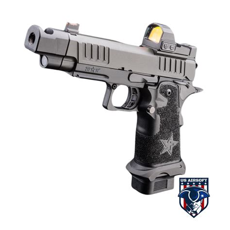 6mmproshop Staccato Licensed C2 Comp Soc 2011 Gas Blowback T8 Airsoft