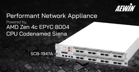 Aewin Unveils Scb 1947 A Powerful And Efficient Server For Edge Computing