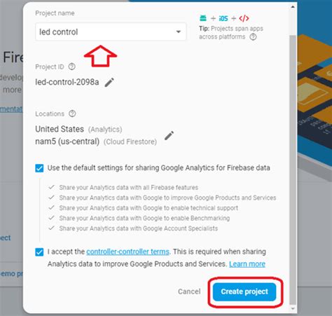 IoT Based LED Control Using Google Firebase And ESP NodeMCU