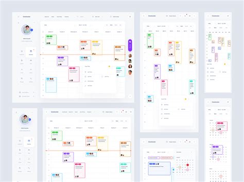 Responsive Calendars Ui Kit By Splineone On Dribbble