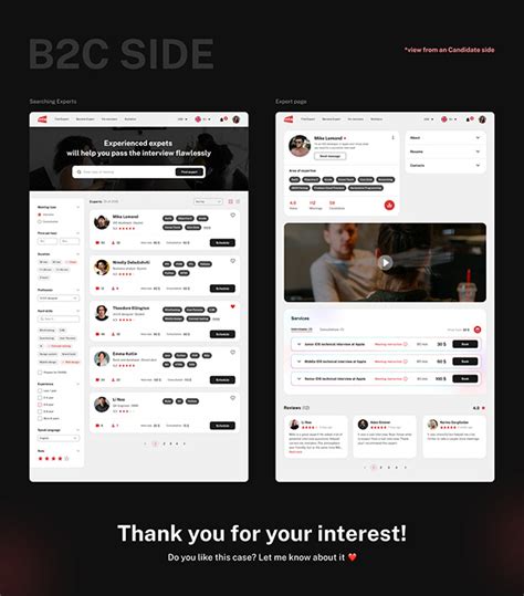 Adaptive Web Design For Interviewerly Behance