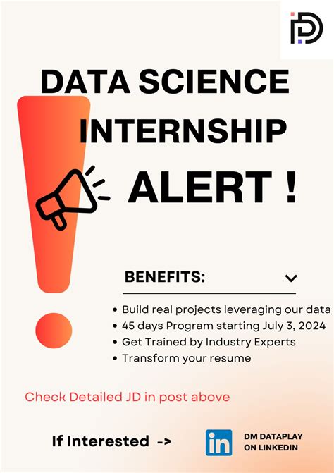 Datascienceinternship Careerdevelopment Learningopportunity