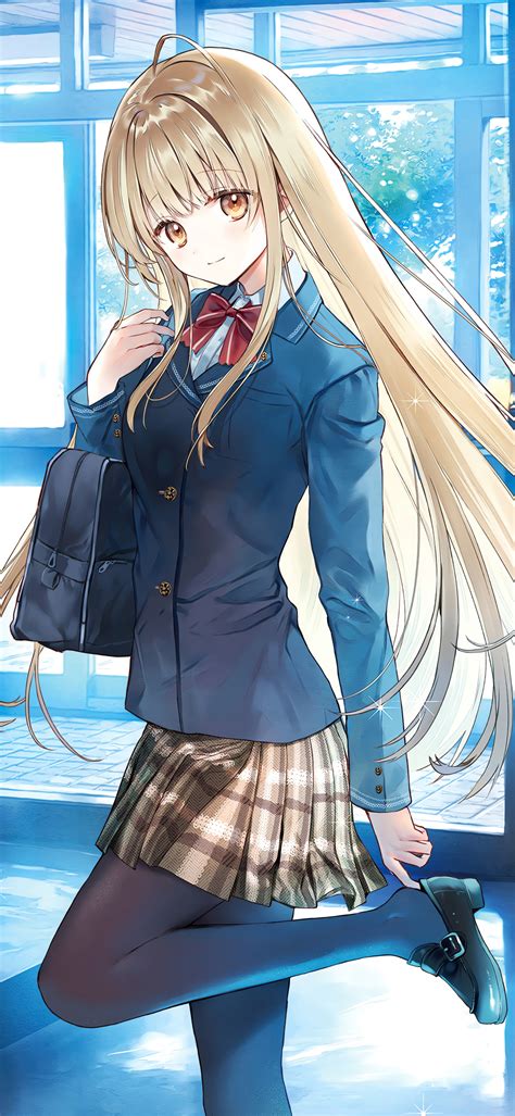 『お隣の天使様』 8 スマホ壁紙画像2枚 Iphonex～14・android用 【椎名真昼】 アニメ壁紙ネット Pc・android