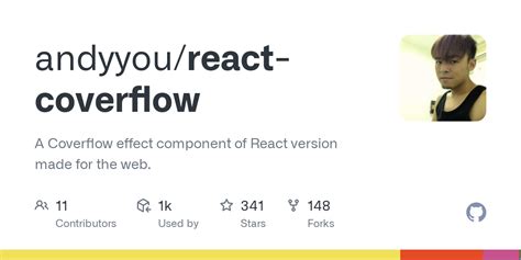 GitHub Andyyou React Coverflow A Coverflow Effect Component Of React Version Made For The Web