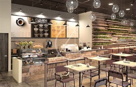 Industrial Rustic Cafe Interior Design Architizer