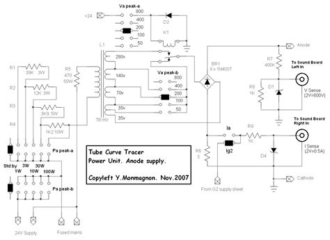 Tube Curve Tracer Schematic At Brittany Moya Blog