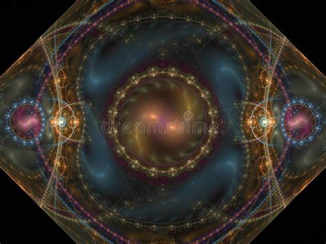 Flame Fractal Rendering Stock Illustration Illustration Of Background
