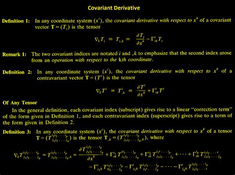 Covariant Derivative Advanced Mathematics Studying Math Math Tutorials