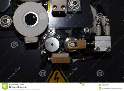 Wire Cut Cnc Machine Stock Image Image Of Mold Cutting