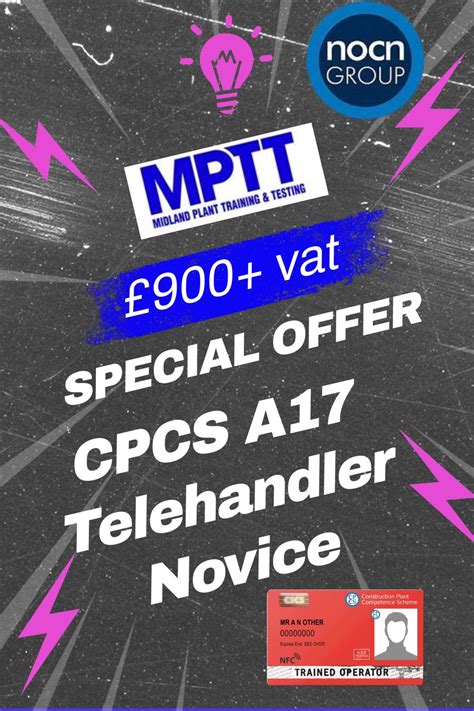 Mptt Cpcs Nocn Telehandler Midland Plant Training And Testing Ltd