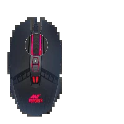 Ant Esports Km550 Pro Gaming Keyboard Mouse Combo Backlit Wired Black
