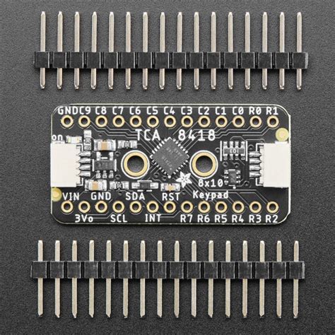 Adafruit Tca8418 Keypad Matrix And Gpio Expander Breakout Stemma Qt