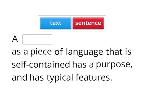 Discourse Task Complete The Sentence