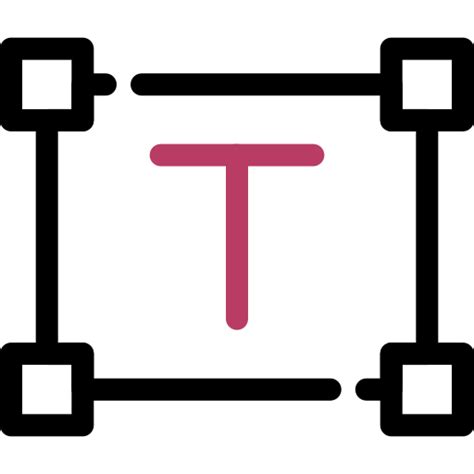 Text Size Generic Color Outline Icon