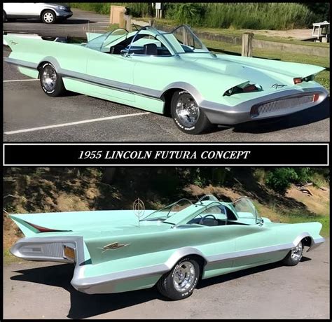 Classic The 1955 Lincoln Futura Later The Batmobile Is One Of