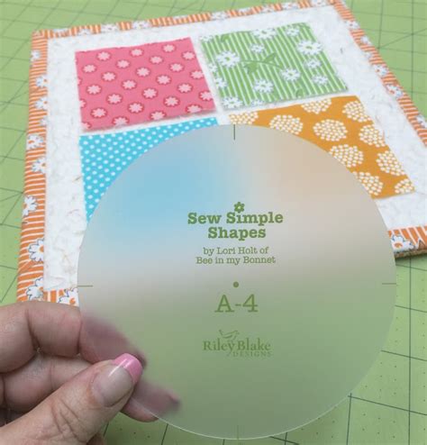 Bee In My Bonnet Sew Simple Shapes Easy Patchwork Circles
