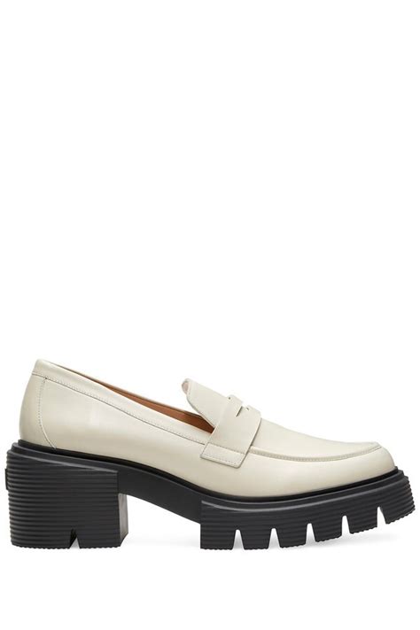 Stuart Weitzman Soho Loafer Natural Editorialist