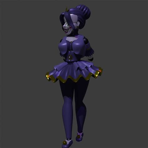 Stylized Scarlet Ballora By Me In Blender By Joseggj On Deviantart