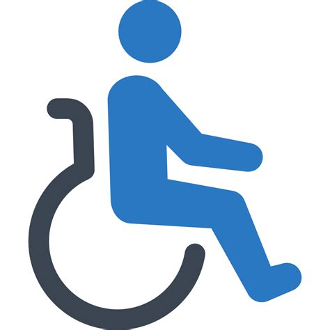 Disability Friendly Disabled Handicap Wheelchair Icon Download On