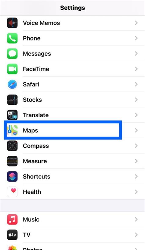 Change Map Settings On IPhone And IPad Customize Mail App