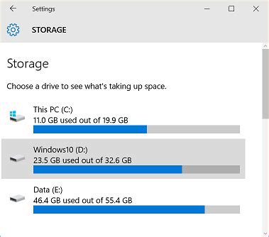Storage Bug Summary Capacity Usage Greater Than Disk Partition Size Windows Forums