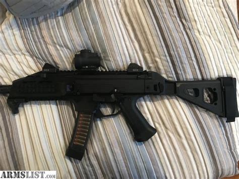 Armslist For Sale Cz Scorpion With Franklin Armory Gen 3 Binary Trigger Sbt Folding Brace 5
