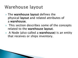 Types Of Layout Ali PPTX Logistics Business