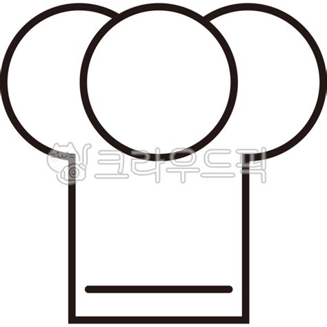 요리사 요리사모자 셰프 셰프모자 요리복 사진이미지일러스트캘리그라피 Yjl작가