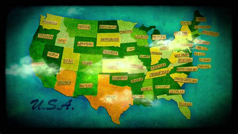 600 United States Map Wallpapers
